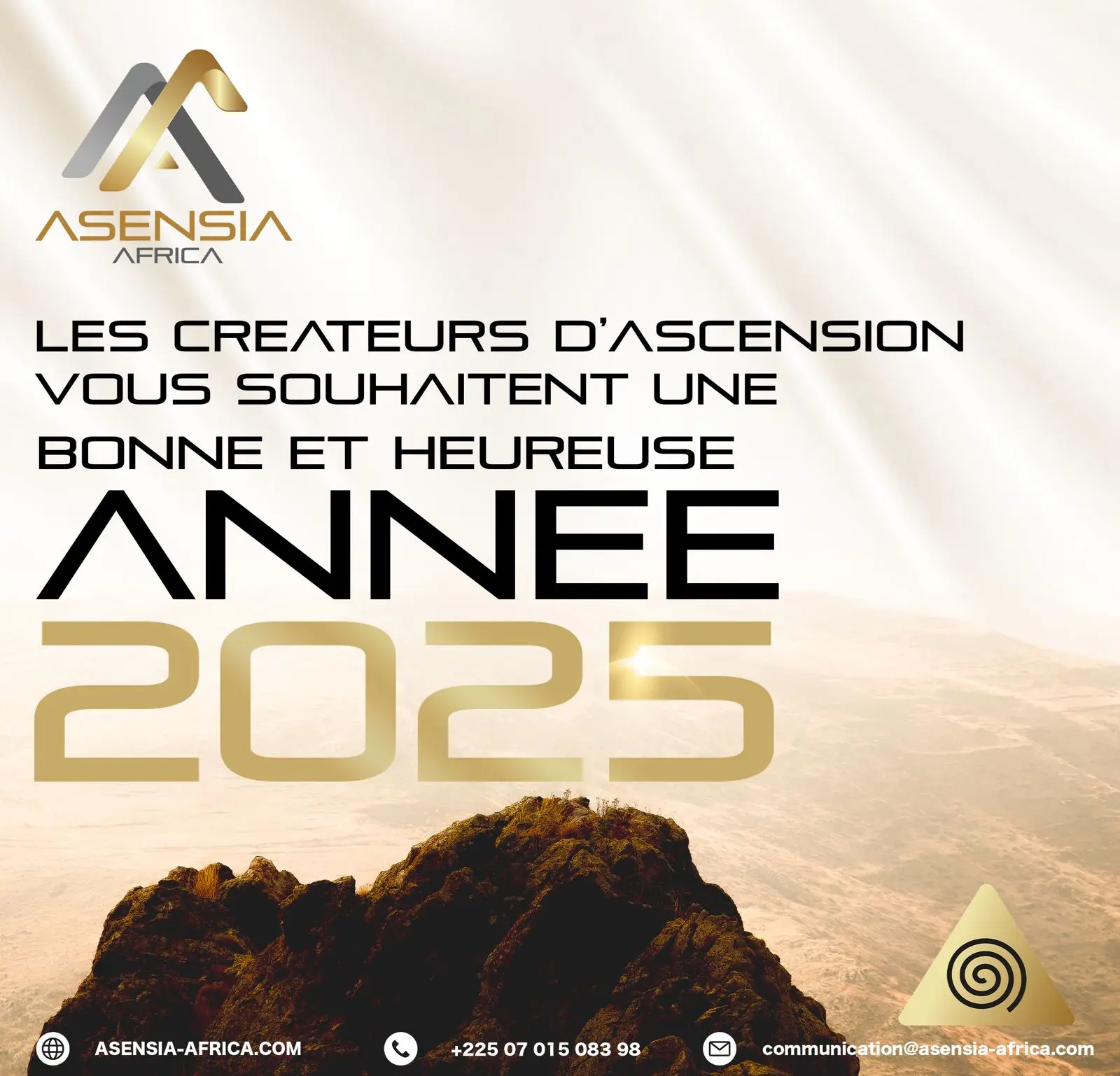 Un quart de siècle, une invitation à l’Ascension | Asensia-Africa